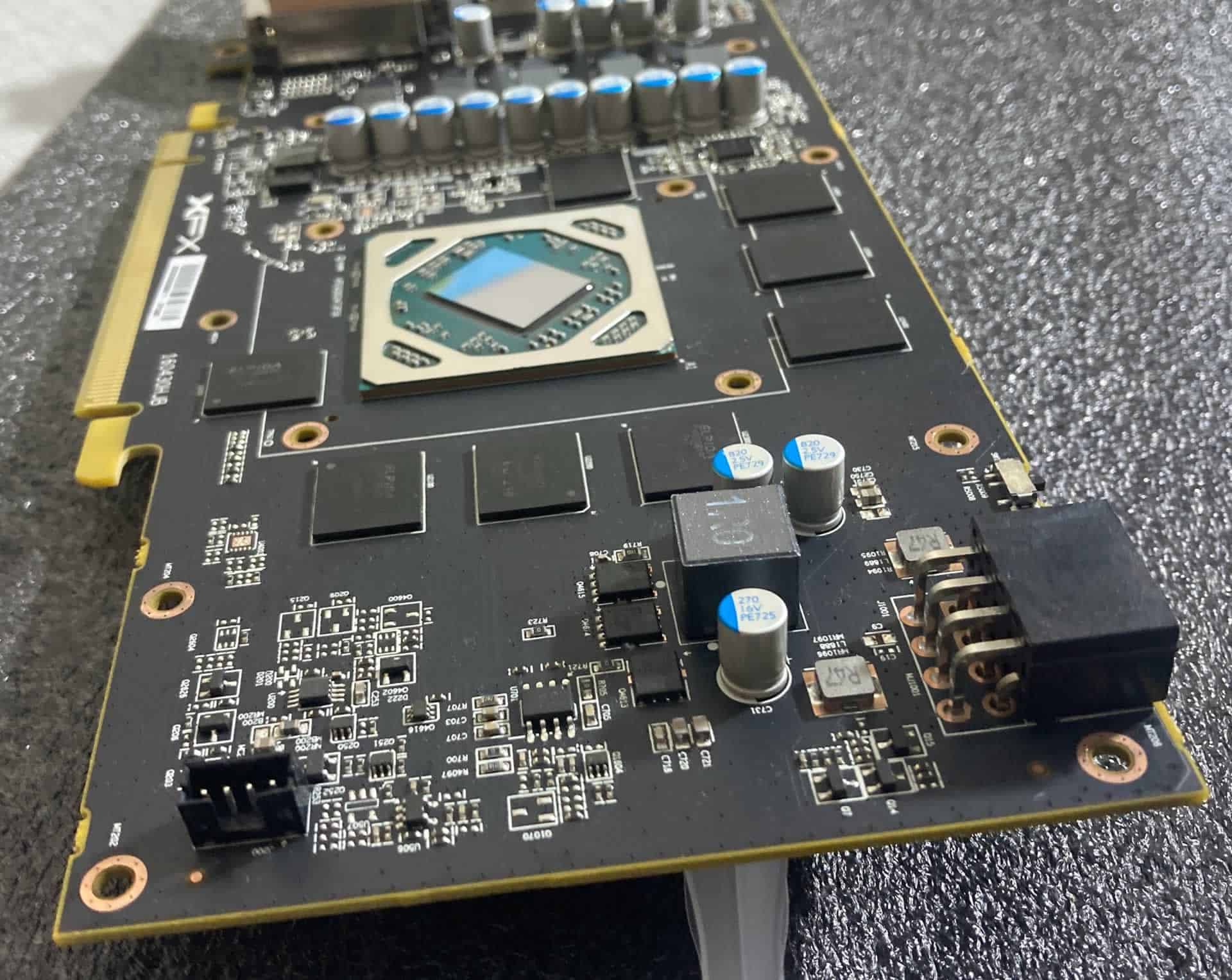 XFX Radeon RX 570 4GB ventilátor csere, felújítás - VGAMOSÓ